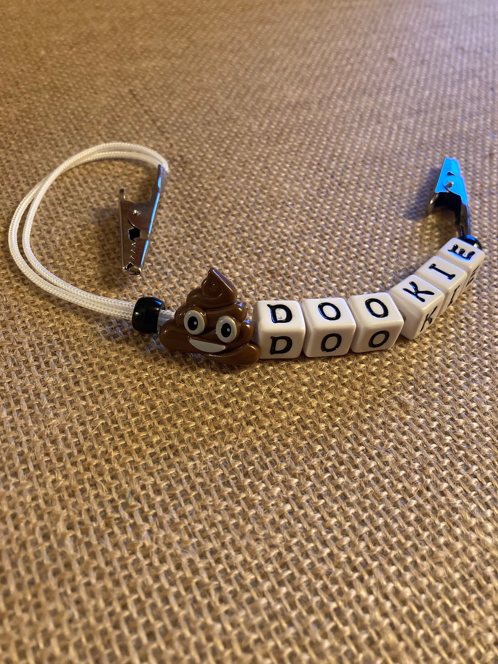 Poop Bag Holder - Large "dookie" Beads (12 In.) - Etsy