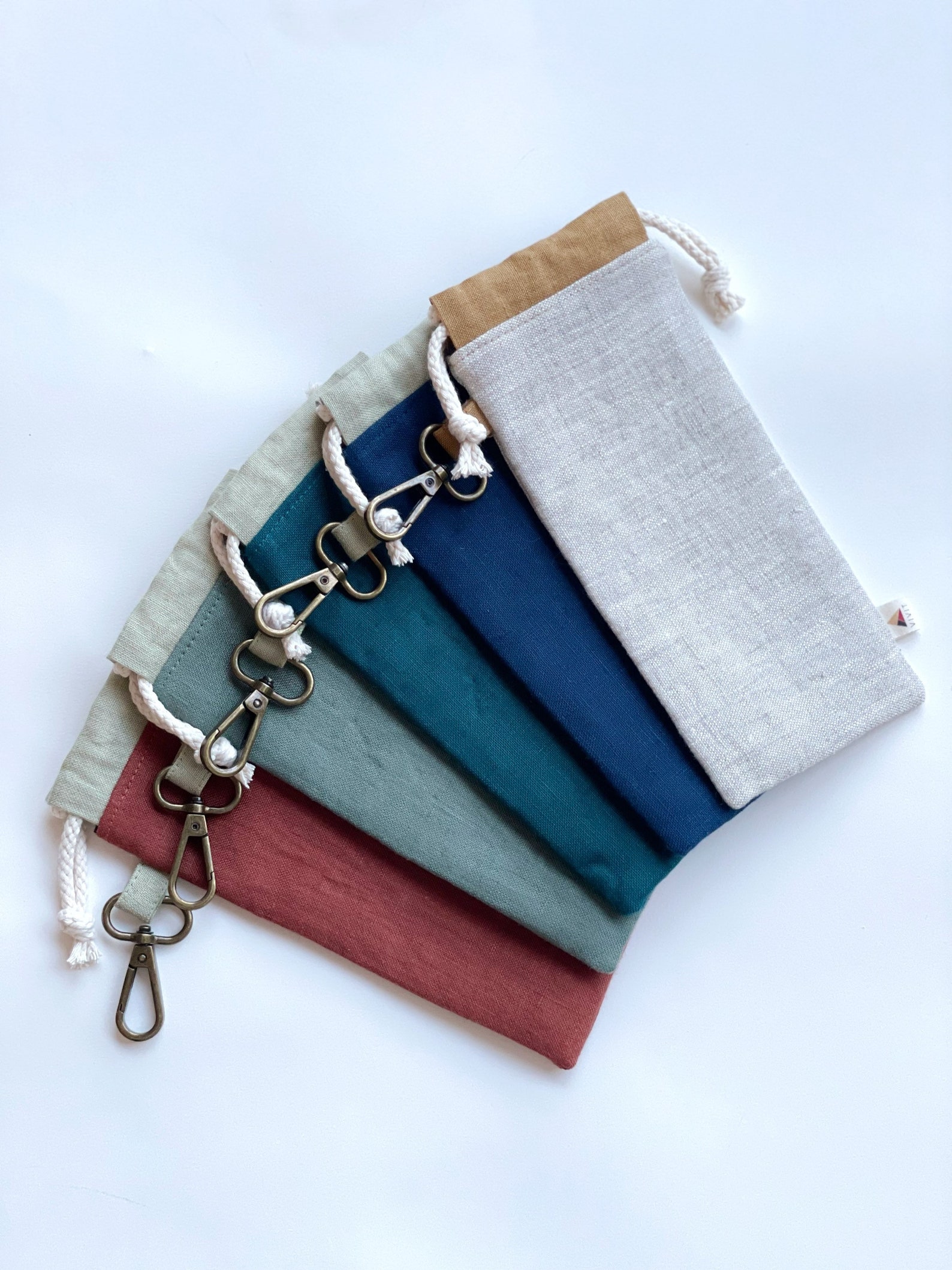 Personalized Sunglass Case, Drawstring Sunglass Linen Case, Soft ...