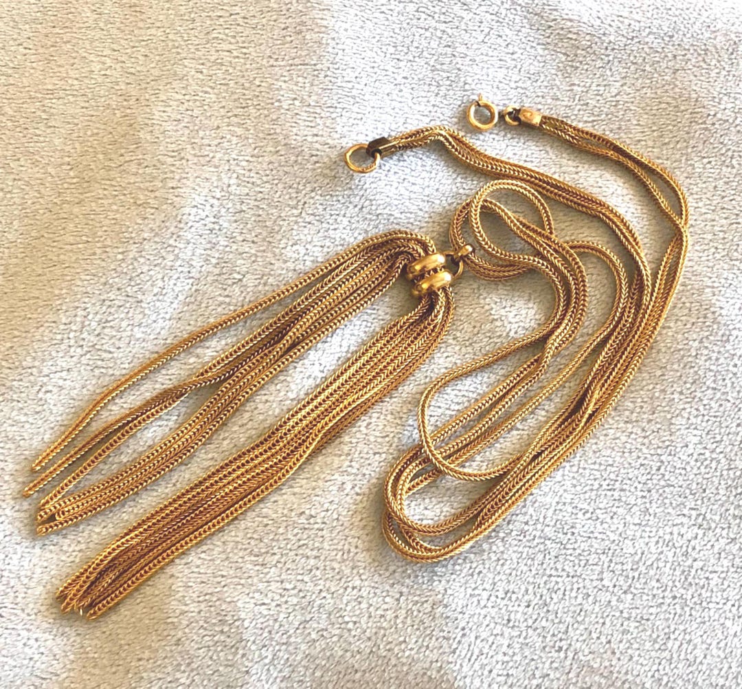 Rare Early 1920’s Napier 1/20 12K Gold Filled Art Deco Fringe Wheat ...