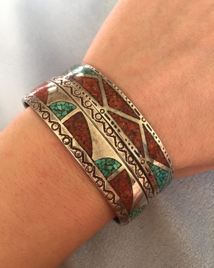 Vintage Native American Juan Singer Navajo Sterling Silver - Etsy