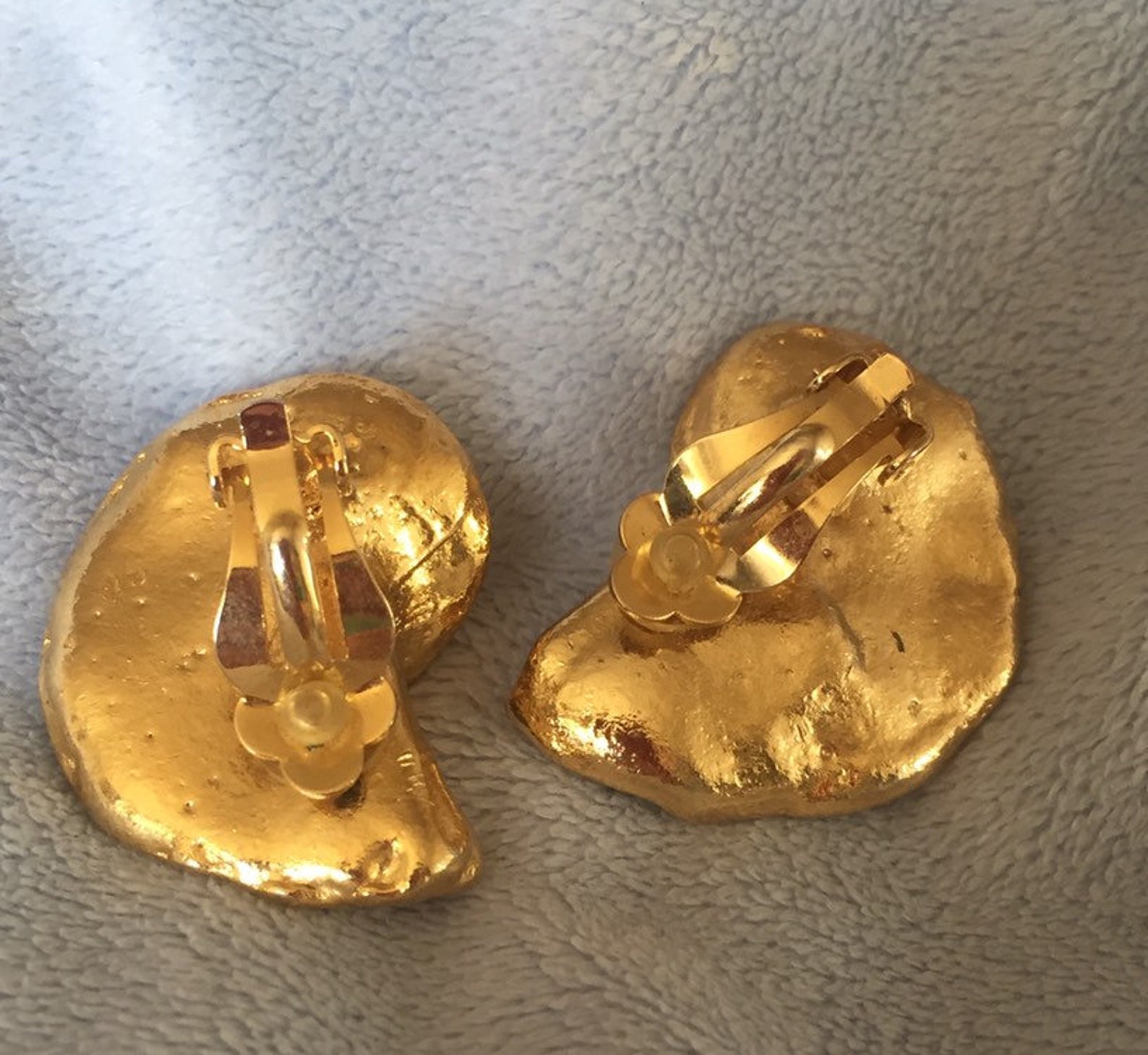 Vintage Ribbon Yves Saint Laurent Style Unmarked Clip on - Etsy