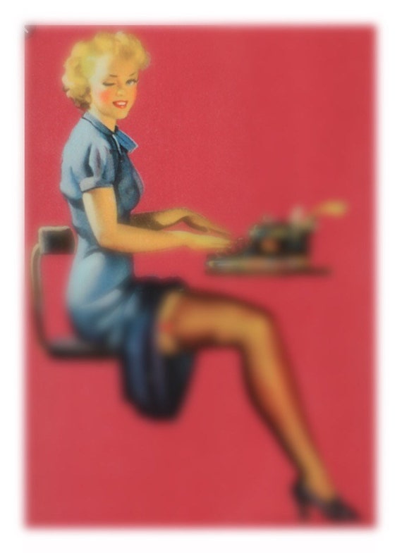 Rare Jonathan Logan Secretary GEEK Ascot BOW Red Dress - Gem