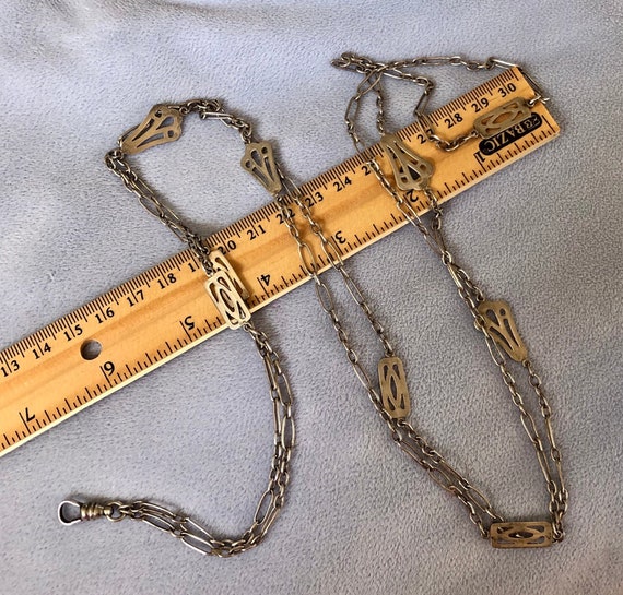 Antique handmade Art Deco Sterling Silver Lorgnette W… - Gem