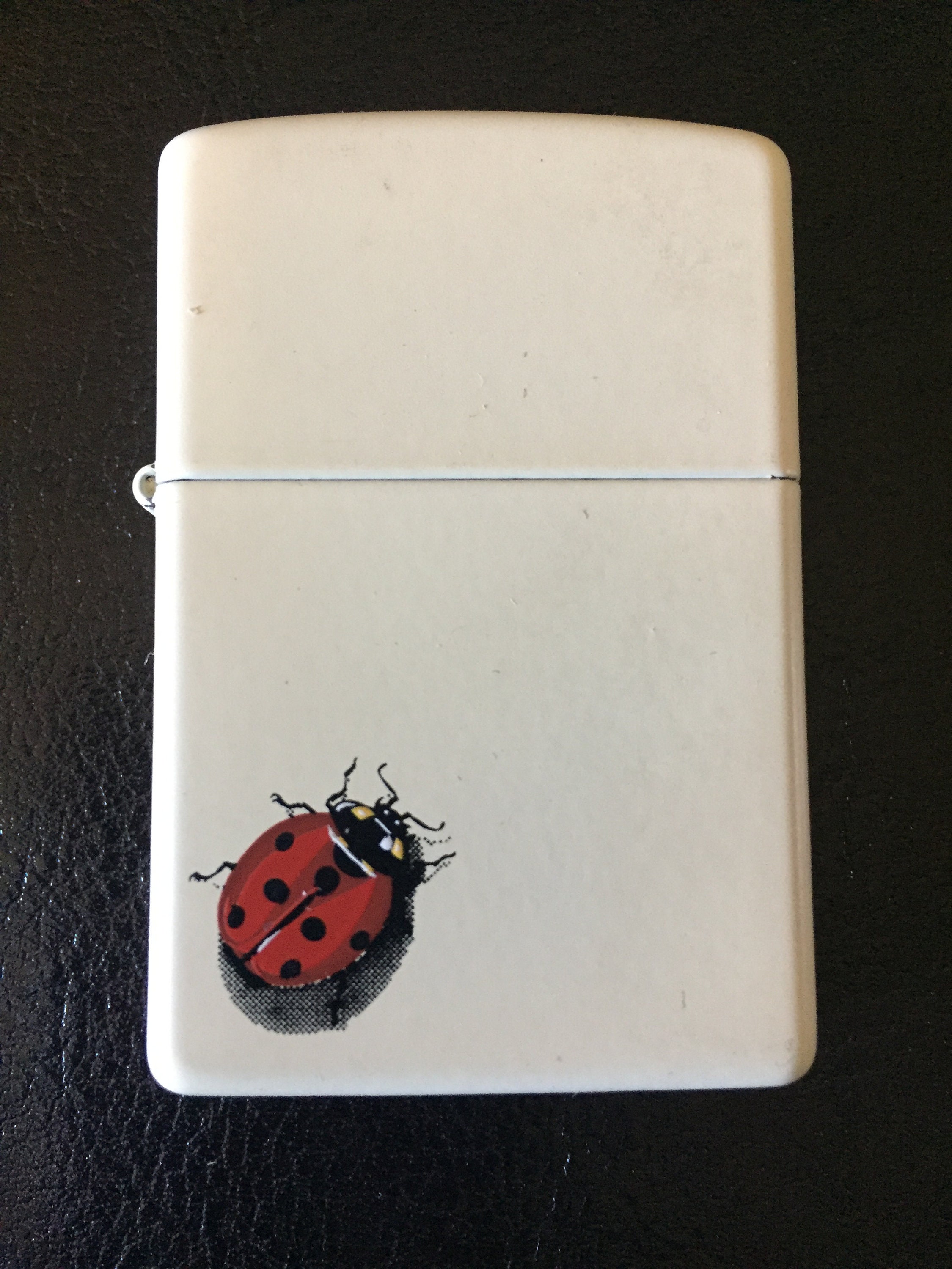 Vintage ZIPPO Lighter G 09 Bradford, PA USA W/red Ladybug Vintage ZIPPO Lighter G 09 Bradford, PA USA W/red Ladybug