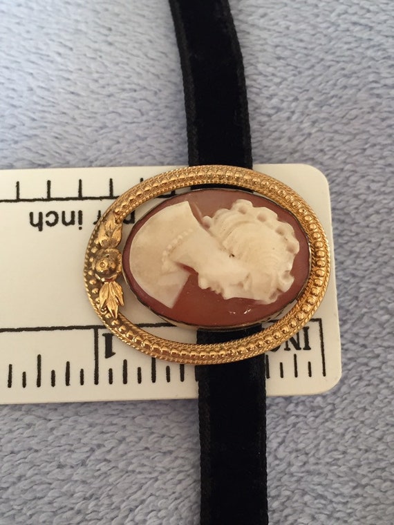 1940- 1950’s Winard 12K GF Carved Shell Cameo Slide n… - Gem