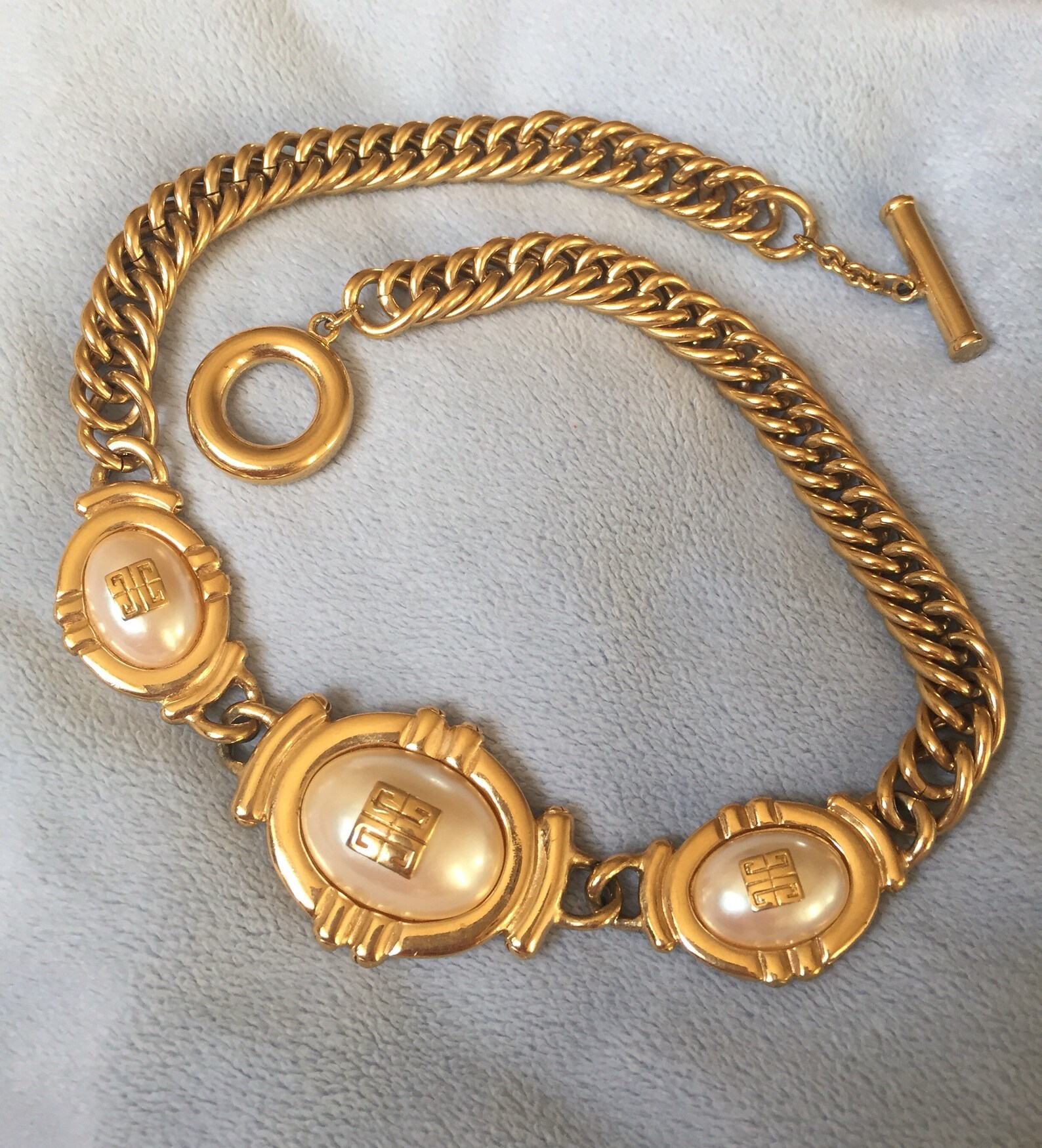 Beautiful Classic Authentic Vintage Givenchy Necklace Toggle Clasp - Etsy