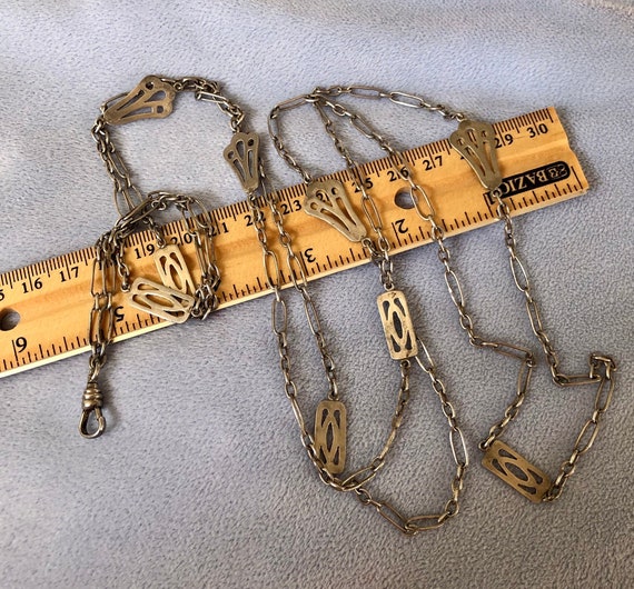 Antique handmade Art Deco Sterling Silver Lorgnette W… - Gem