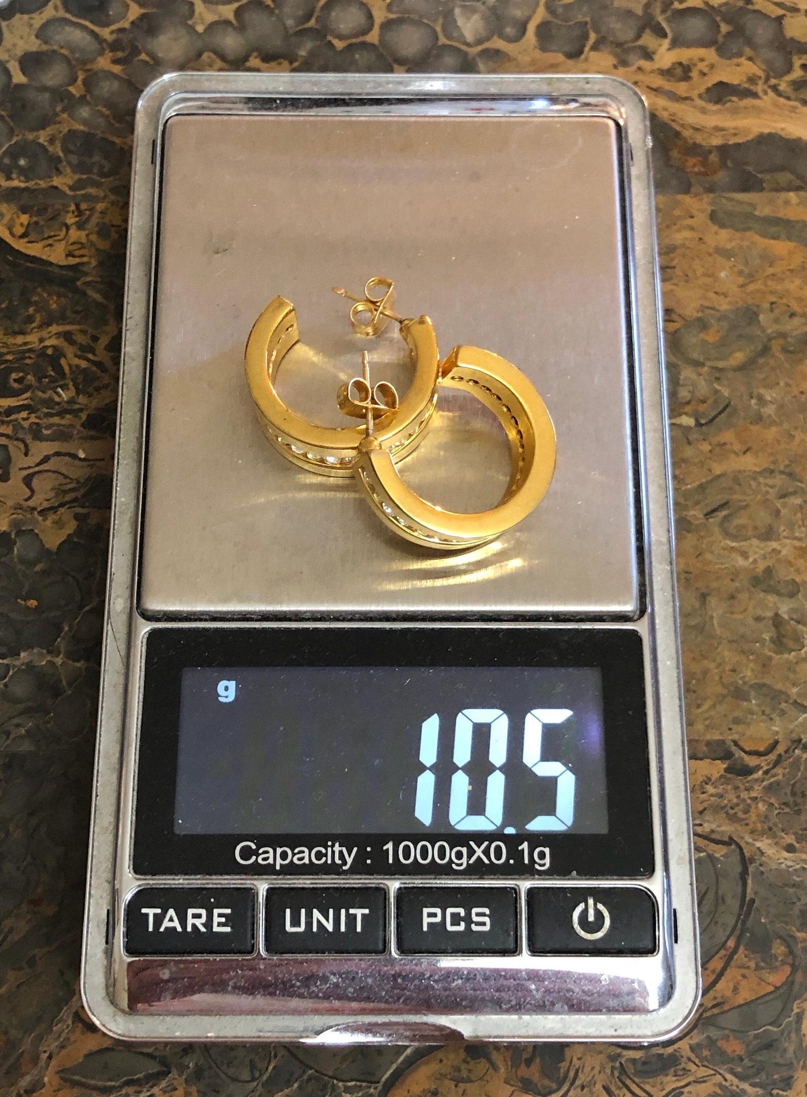 Rare Vintage Ralph Lauren RLL Hoop Earrings W/14K Post Studs - Etsy