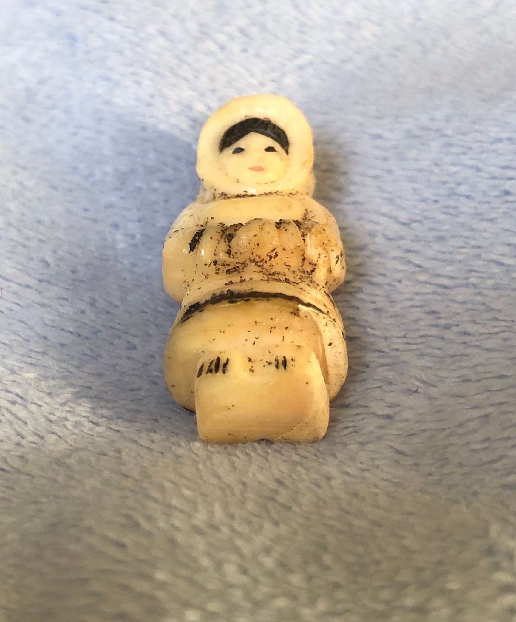 Alaska Inuit Eskimo Billiken Carved Lucky Charm Pendant Charm - Etsy