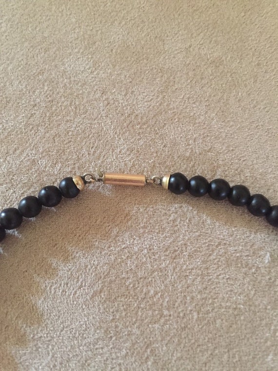 Antique Victorian French Graduated Jet Orb Necklace - Gem