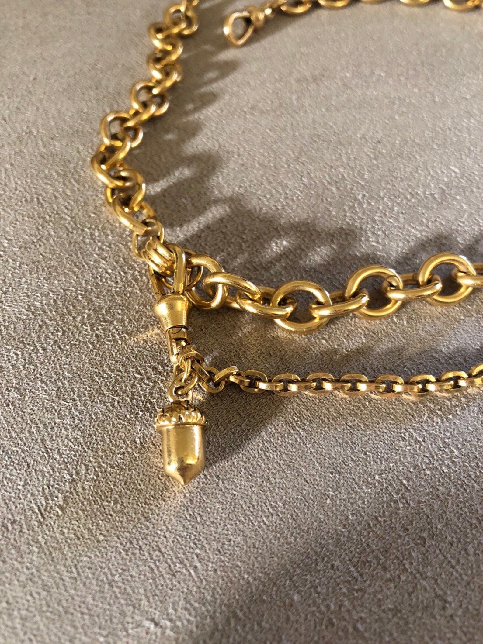 Rare Vintage Ralph Lauren Pocket Watch Fob Chain RLL Necklace 17" - Etsy