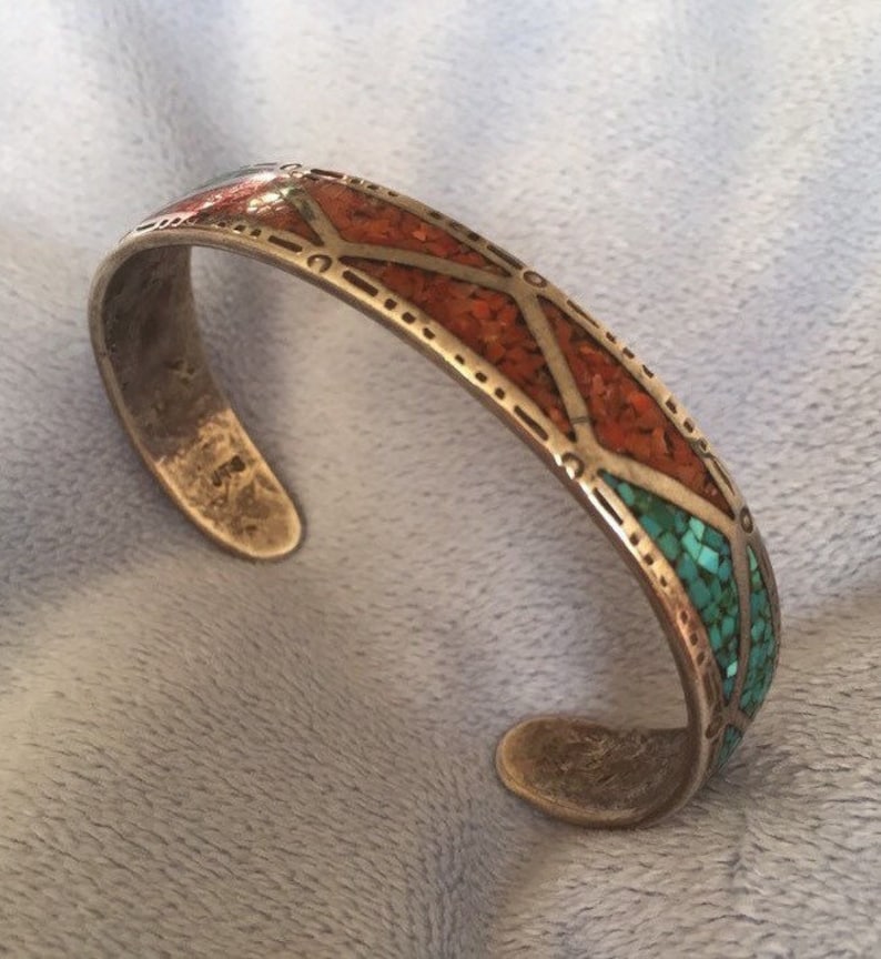 Vintage Native American Juan Singer Navajo Sterling Silver Turquoise ...