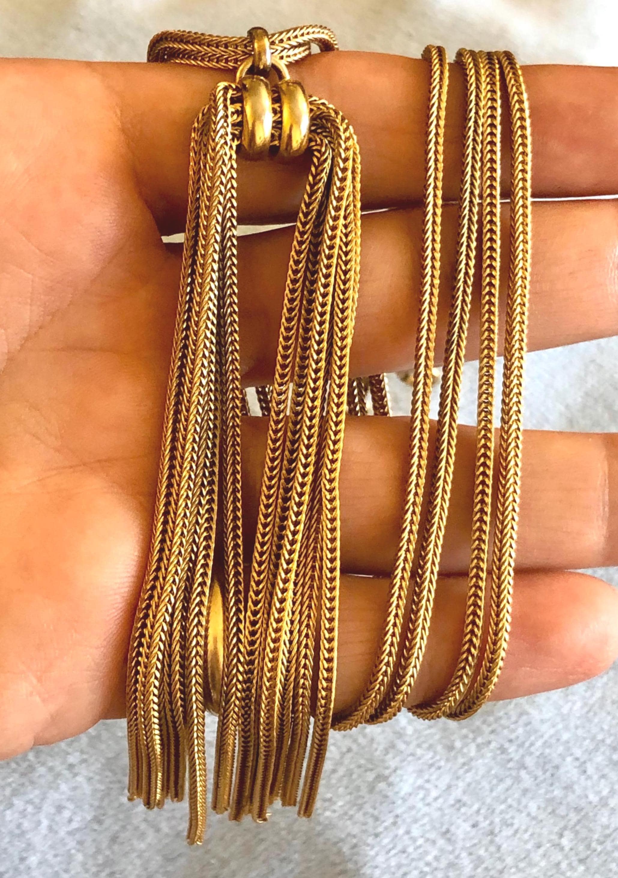 Rare Early 1920’s Napier 1/20 12K Gold Filled Art Deco Fringe Wheat ...