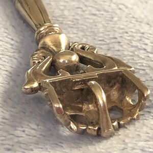 Through the Gates Silver Key Crowned Skeleton Key Sterling Silver ...