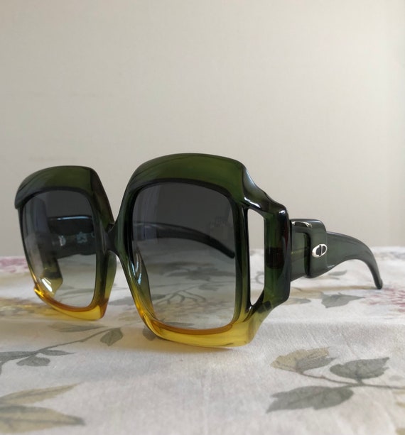 Vintage 1970's Christian Dior D07 Optyl frame sunglas… - Gem