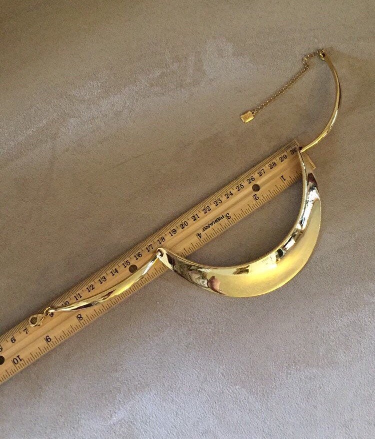 Vintage 1990’s Ralph Lauren Collar Necklace Articulated Chocker RLL ...