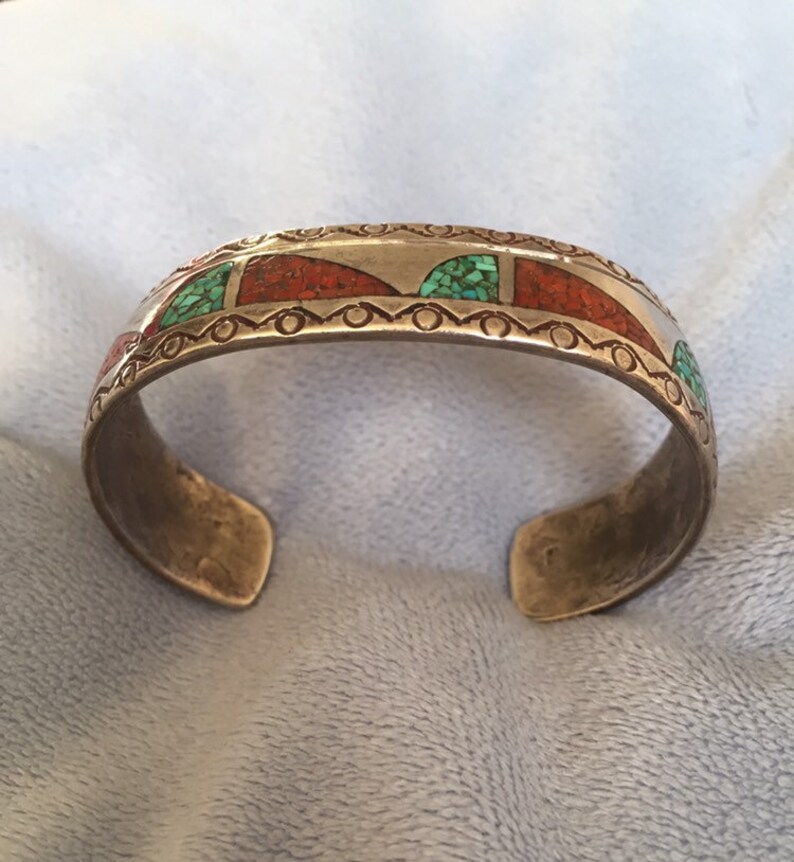 Vintage Native American Juan Singer Navajo Sterling Silver Turquoise ...
