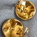 Vintage Original 1980's Ralph Lauren Equestrian RLL Lion Crest Earrings ...
