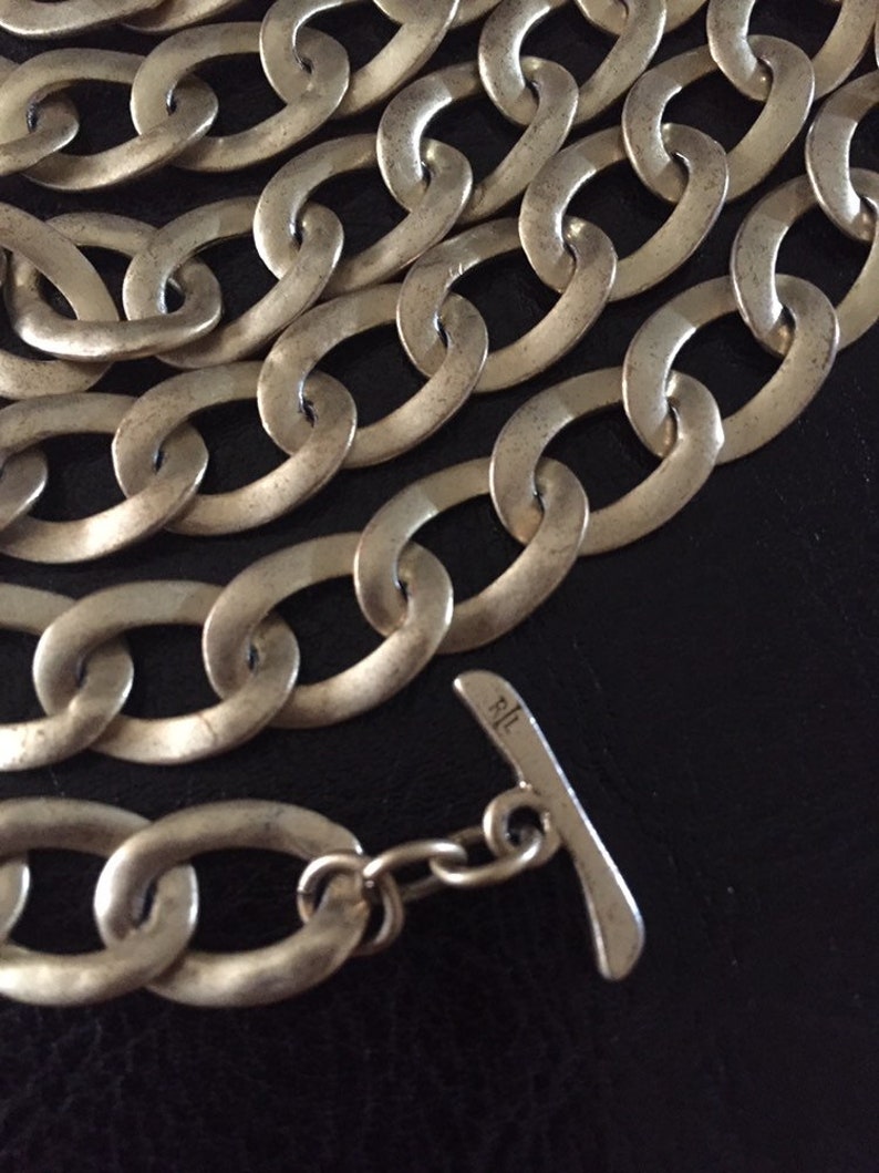 Runaway Ralph Lauren Equestrian Charm Chain Necklace RLL Necklace ...