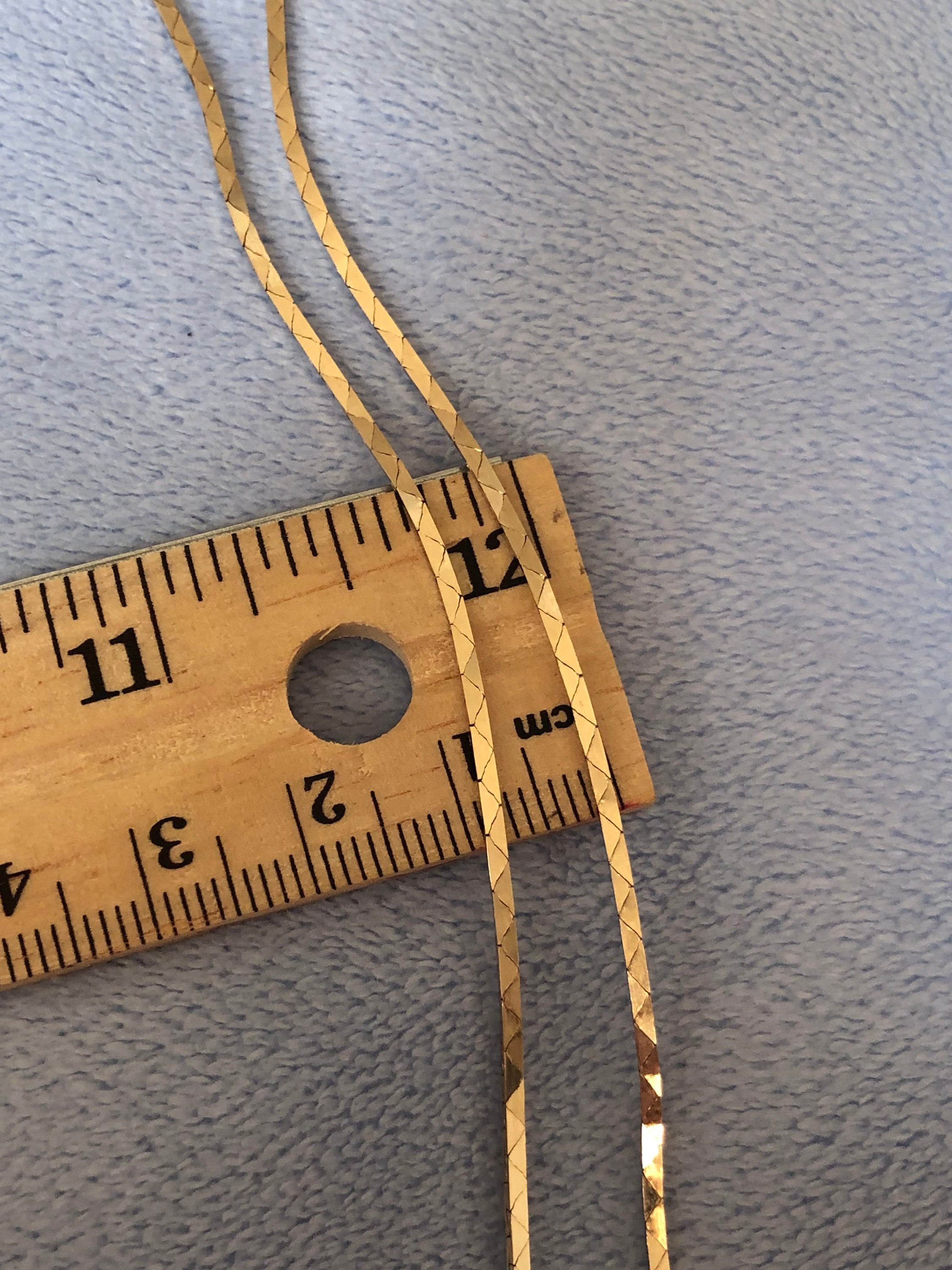 1980 Vintage 14K Solid Yellow Gold Cobra Link Chain Necklace 17.5 - Etsy