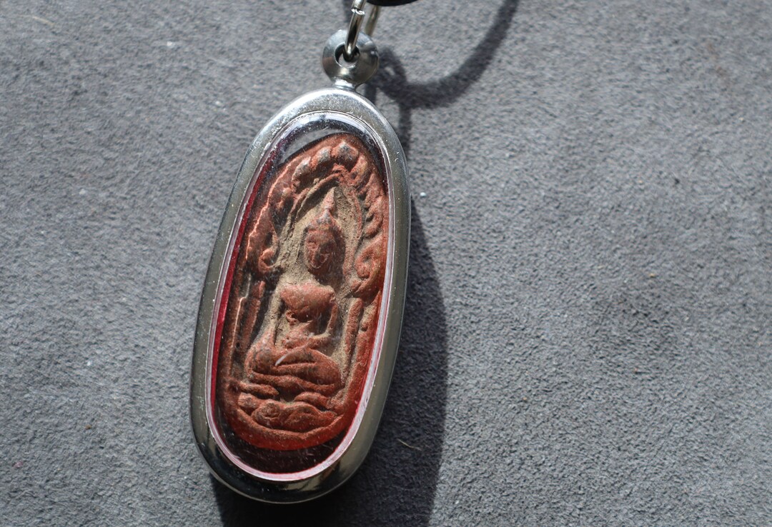 The Phra Khun Phaen (split Egg) Amulet Created by Luang Por Dee of Wat ...