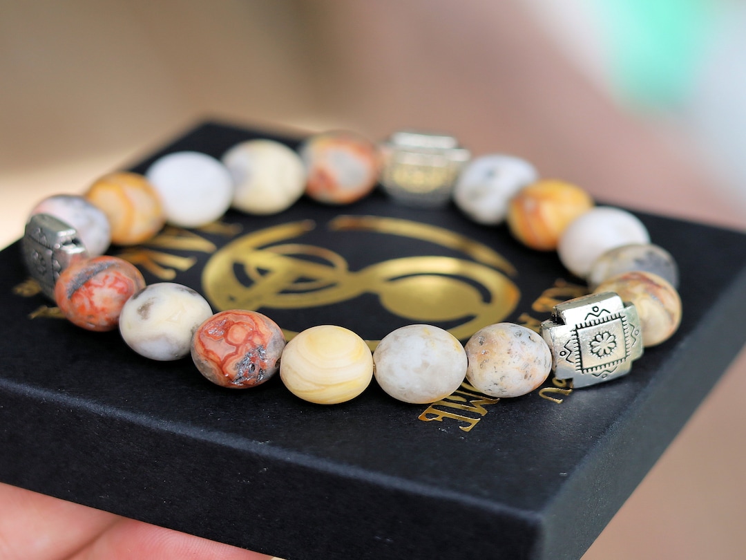 Singular Frosted Semi Precious Genuine Natural Matte Picture Jasper ...