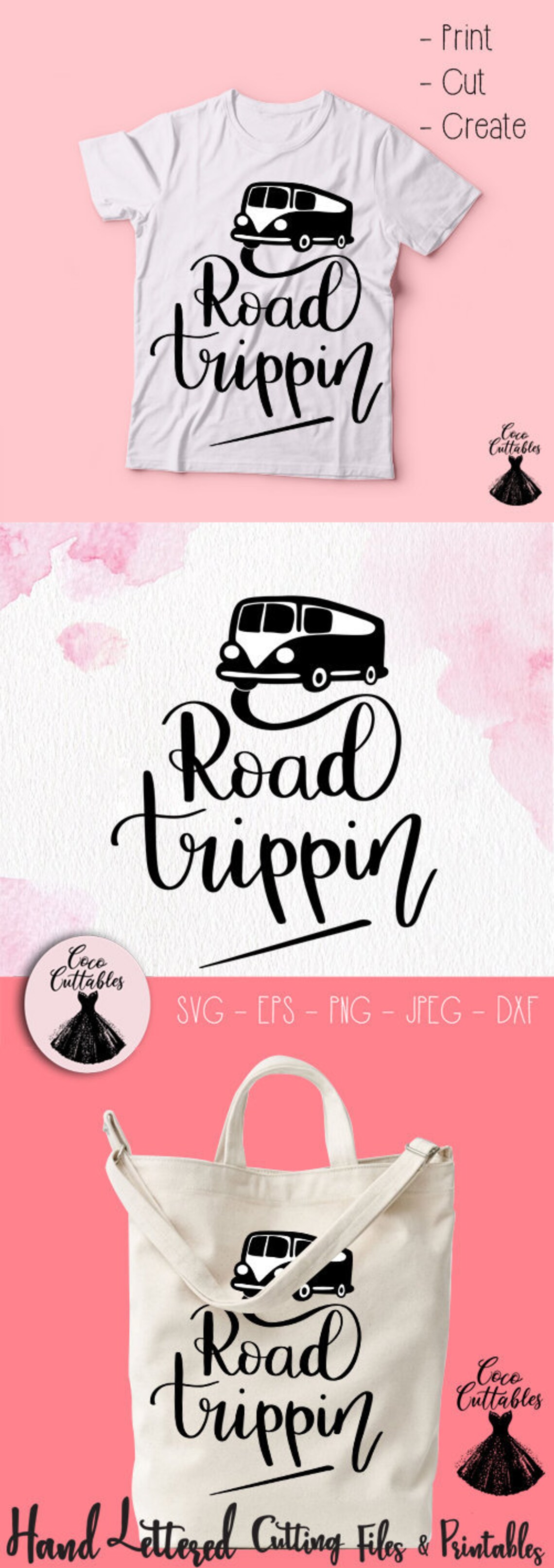 Road Trippin SVG Camper Svg Campervan SVG Road Trip Svg - Etsy