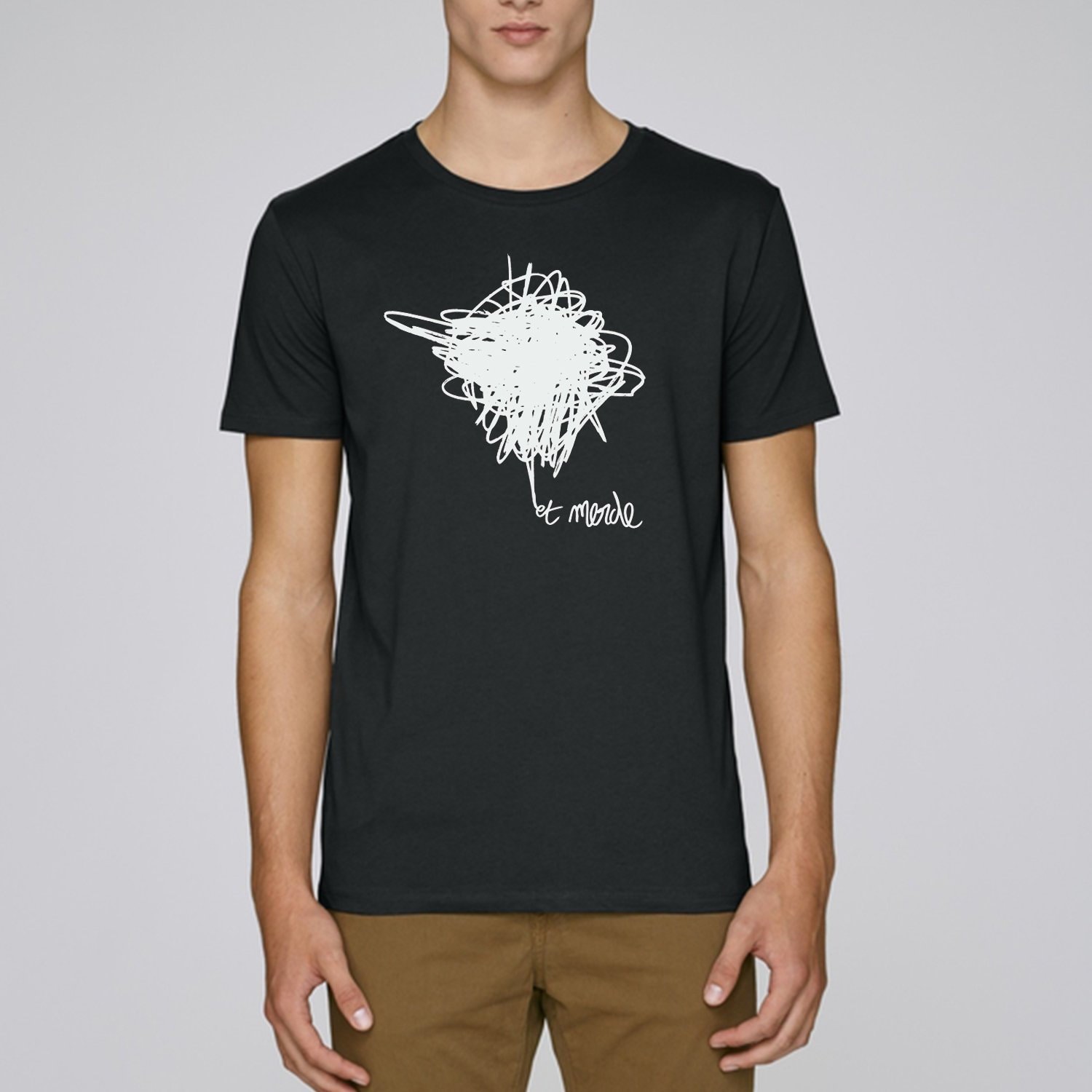 Men's T-shirt / et Merde / Organic Cotton / - Etsy