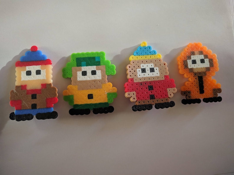 South Park Kyle Broflovski Perler Bead Pin - Etsy