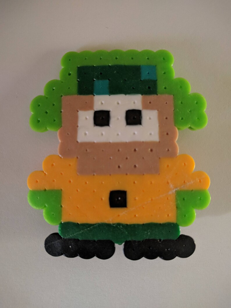 South Park Kyle Broflovski Perler Bead Pin - Etsy