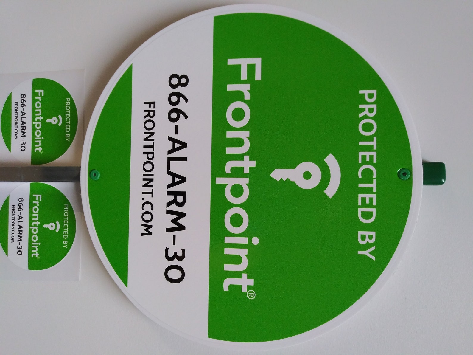 Aluminum Frontpoint Security Yard Sign With 6 Window Outdoor ...