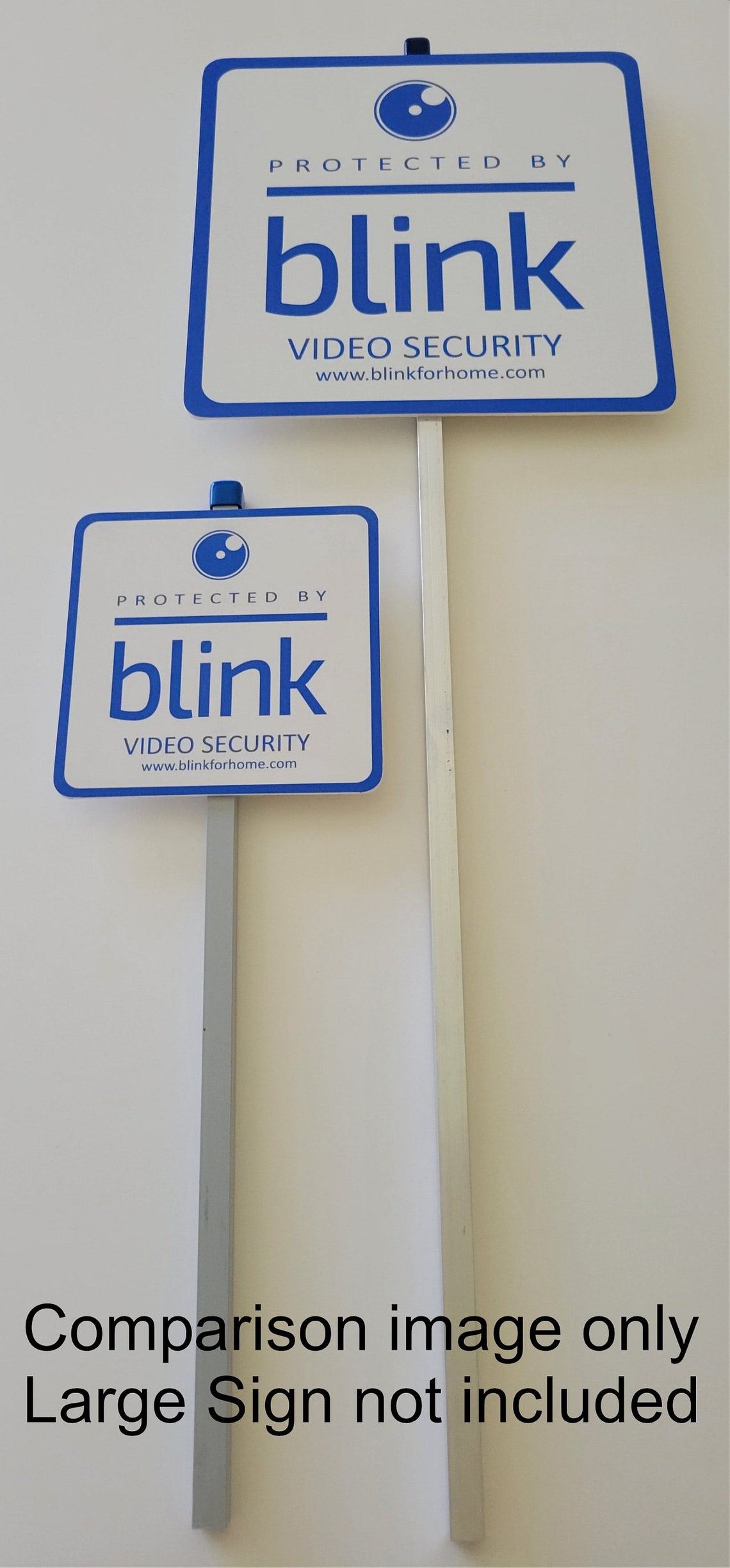 Blink Mini Yard Sign 6 X 6 X 18 With 2 | Etsy