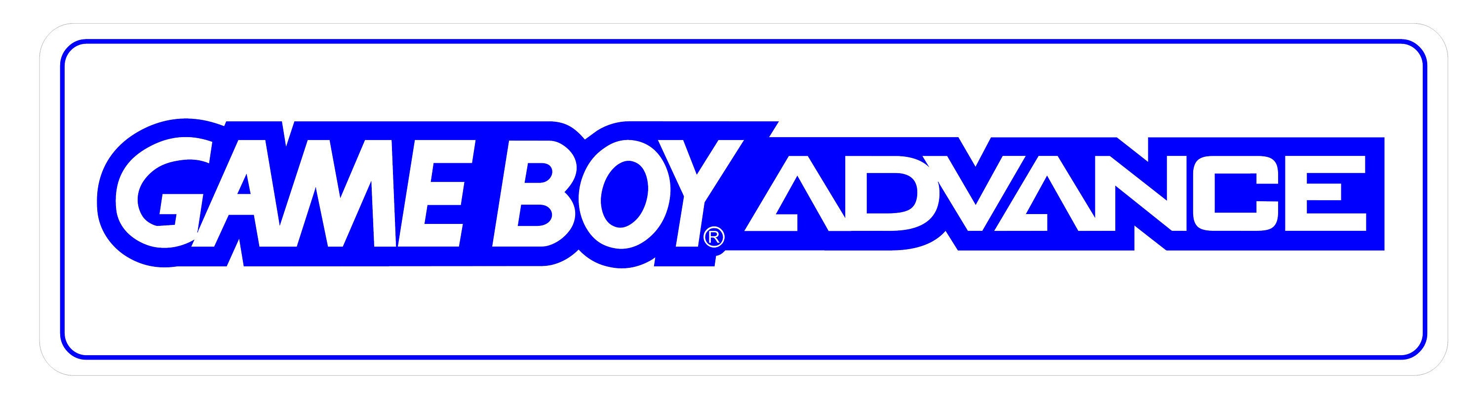 GAMEBOY Advance aluminum sign 6" x 24" - Etsy.de