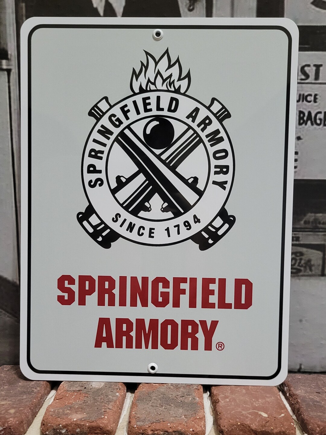 SPRINGFIELD ARMORY Metal Sign 9 X 12 - Etsy