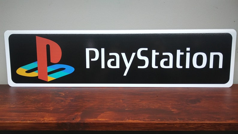 Playstation Logo Aluminum Sign - Etsy