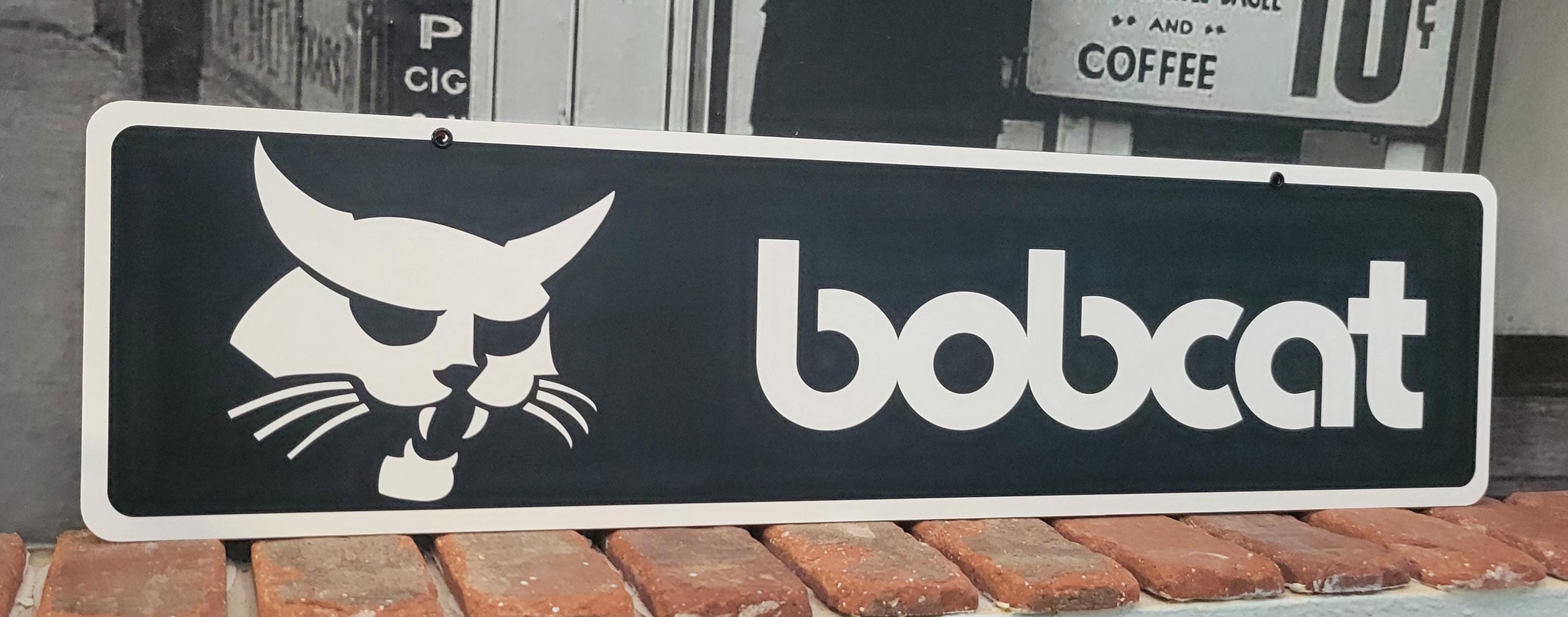 Bobcat Aluminum Display Sign 6" X 24" - Etsy
