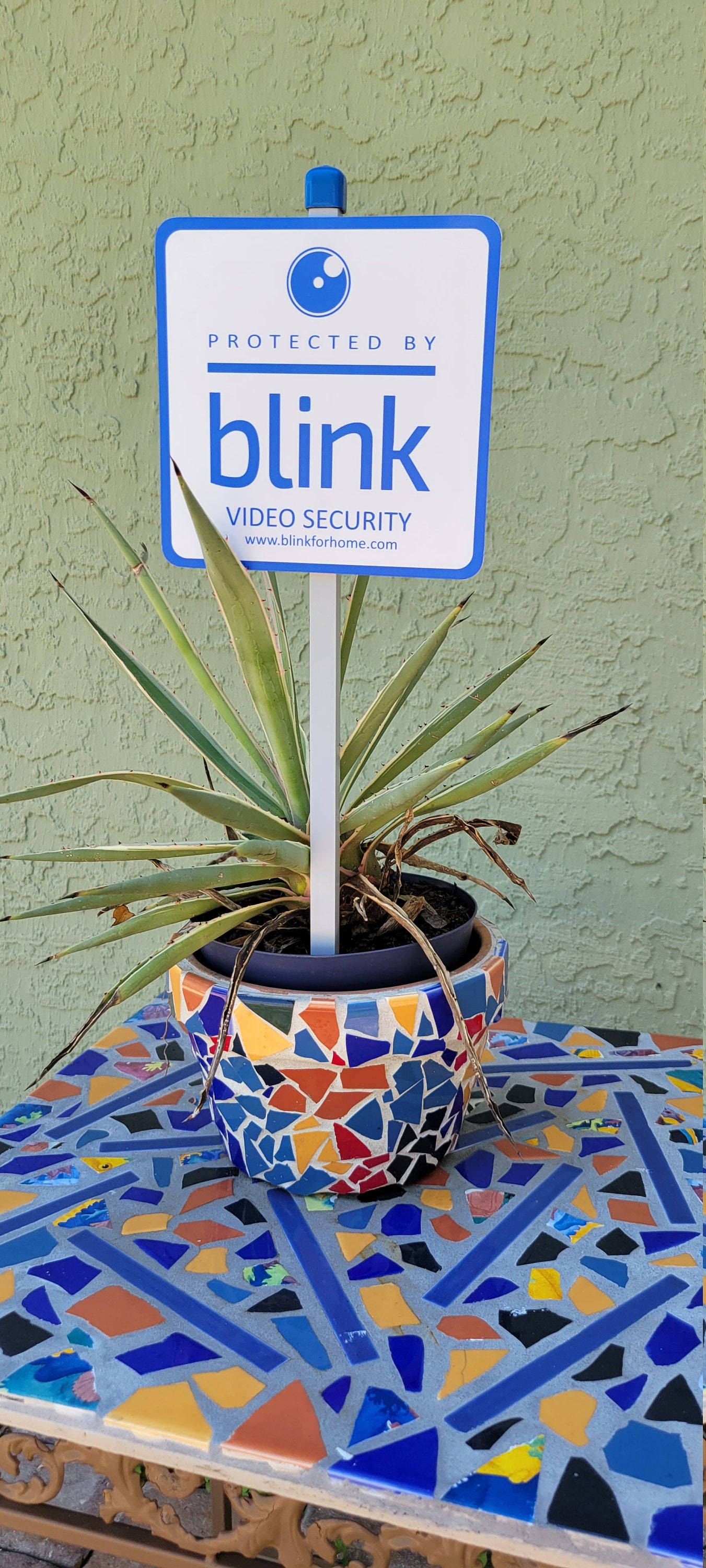 Blink Mini Yard Sign 6 X 6 X 18 With 2 | Etsy