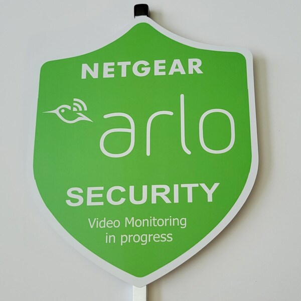 Arlo Security Sign - Etsy