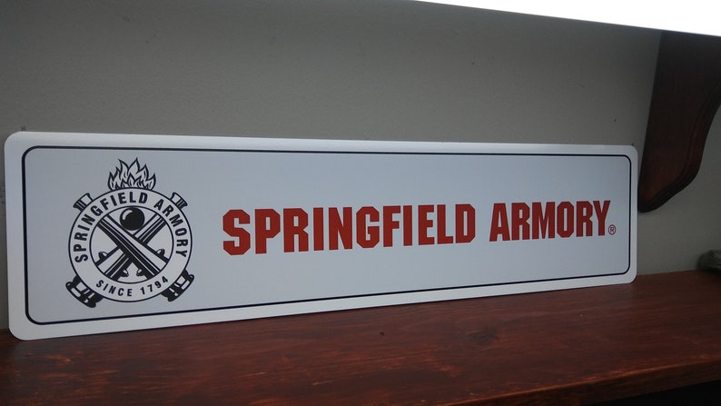 Springfield Armory Logo Aluminum Sign 6 X 24 | Etsy