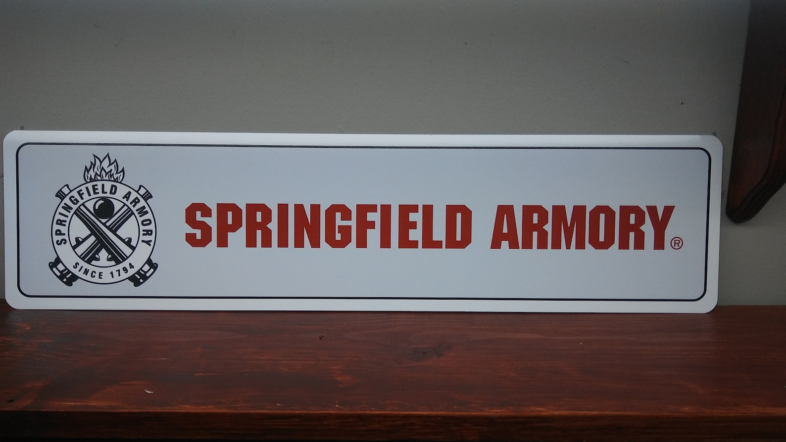 Springfield Armory Logo Aluminum Sign 6 X 24 | Etsy