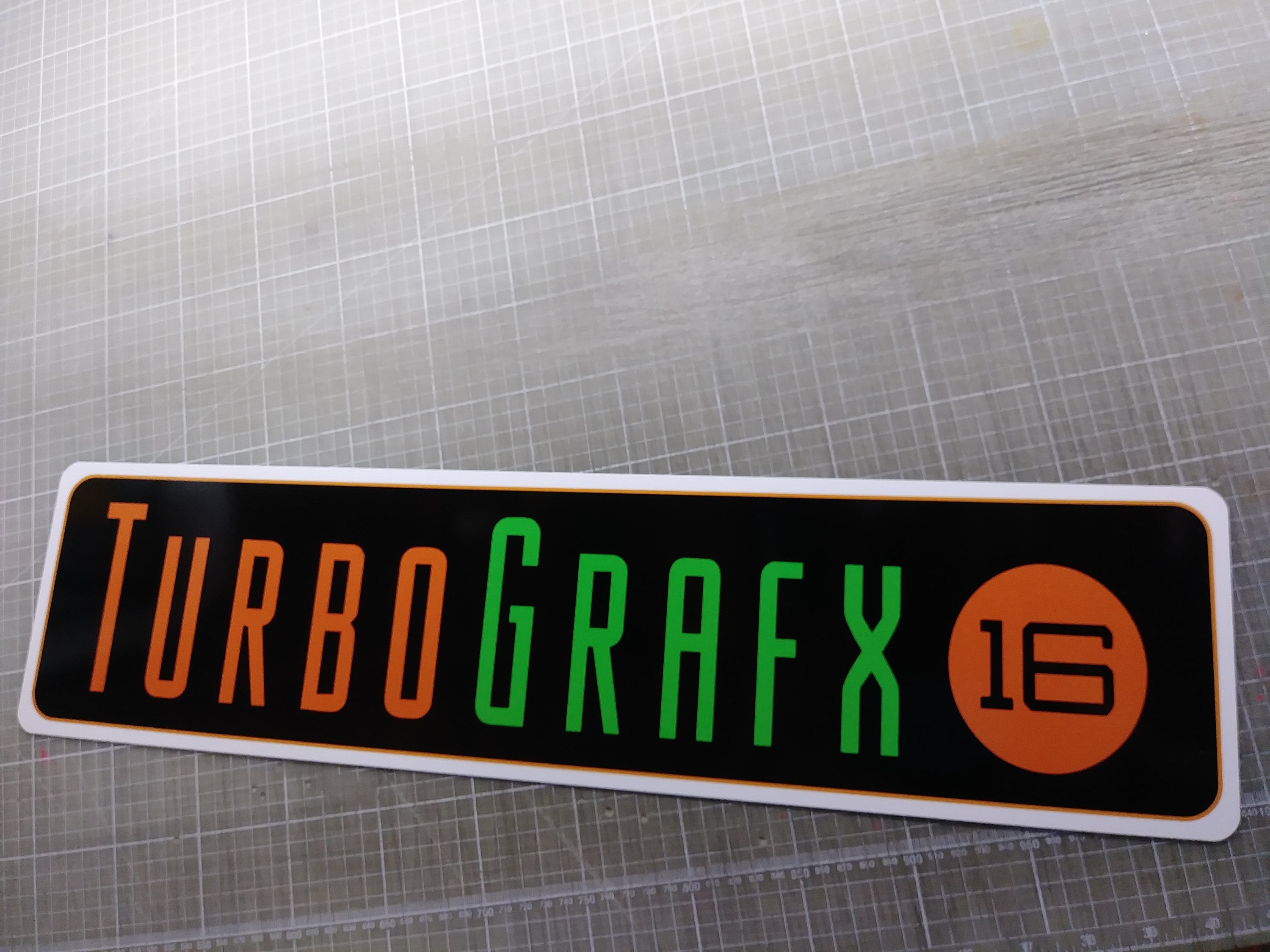 Turbografx 16 Logo Aluminum Sign - Etsy