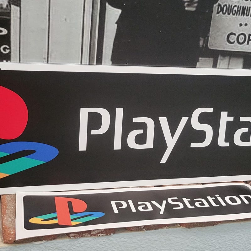 Playstation Wall Decal - Etsy