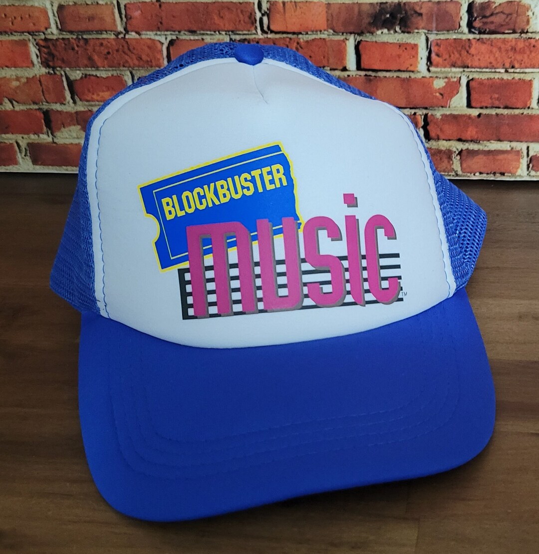 BLOCKBUSTER Music Trucker Style Hat - Etsy