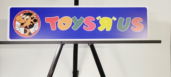 Geoffrey's Toys R Us Aluminum Sign 6 x 24 | Etsy