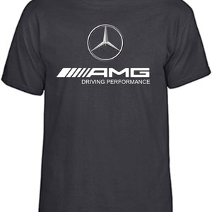 AMG Driving Performance T-shirt Black 100 % Cotton - Etsy