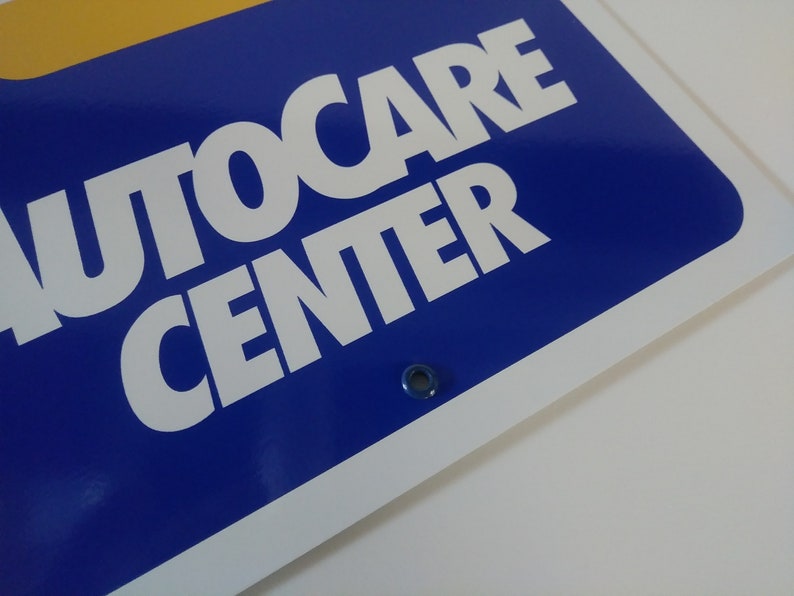 NAPA Auto Care Center Aluminum Sign 9 x 12 | Etsy