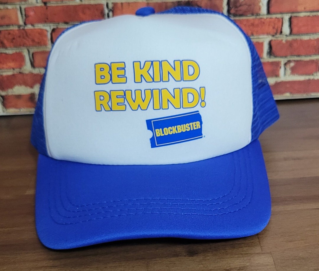 BLOCKBUSTER Be Kind Rewind Trucker Style Hat - Etsy