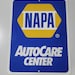 NAPA Auto Care Center Aluminum Sign 9" X 12" - Etsy