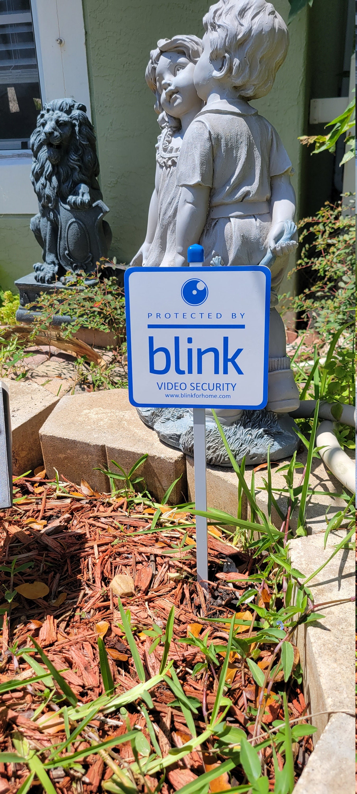 Blink Mini Yard Sign 6 X 6 X 18 With 2 | Etsy