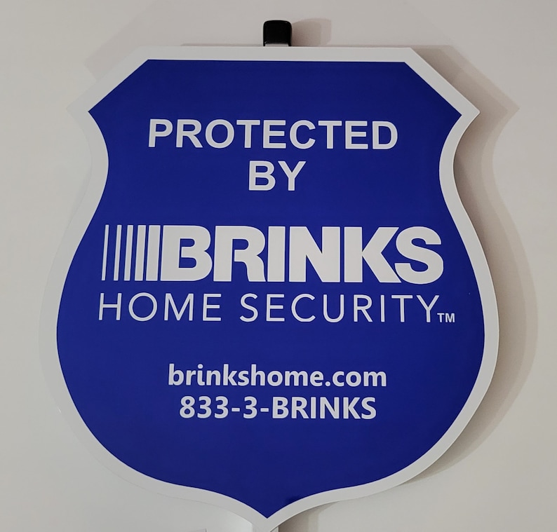 New Brinks Logo 100% Aluminum Yard Sign With 6 Window/doors - Etsy